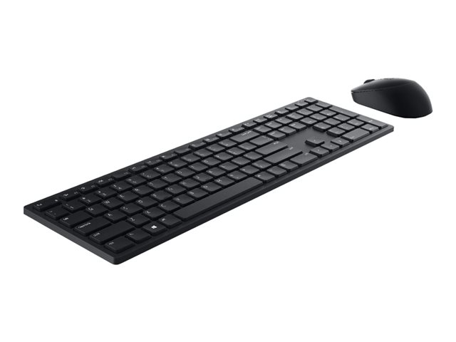 Dell Pro KM5221W - Keyboard and mouse set - wireless - 2.4 GHz - QWERT